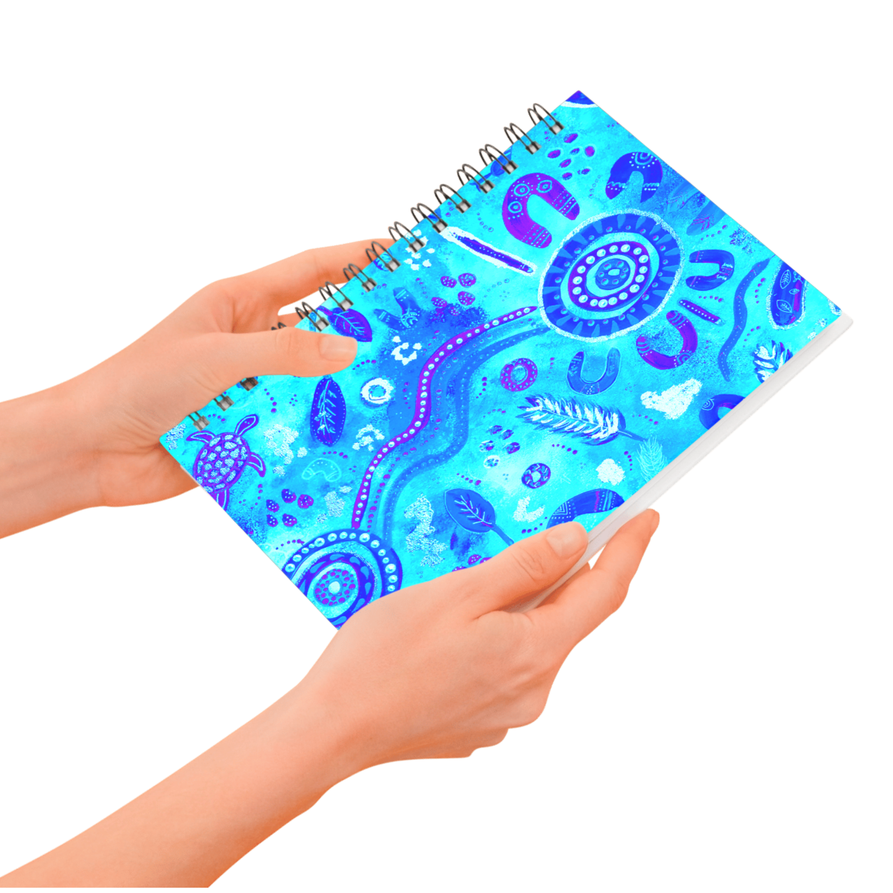 Aboriginal Art Notebook – A5 Journal with 200 Lined Pages | Ashwin ...